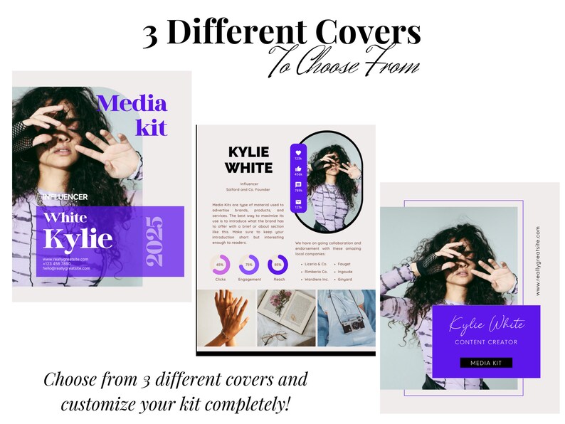 Influencer Media Kit, Insta Model, Youtuber, Instagram Influencer, Tik ...