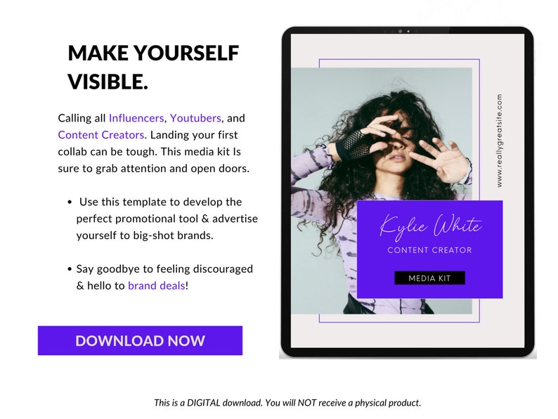 Influencer Media Kit, Insta Model, Youtuber, Instagram Influencer, Tik ...