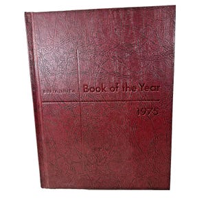 1975 Encyclopedia Britannica Book of the Year Covering Events of 1974 ...