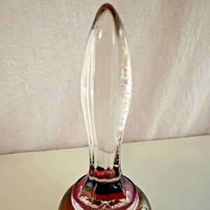 Westmoreland Mary Gregory Ruby Cranberry Glass Bell Girl on Fence - Etsy