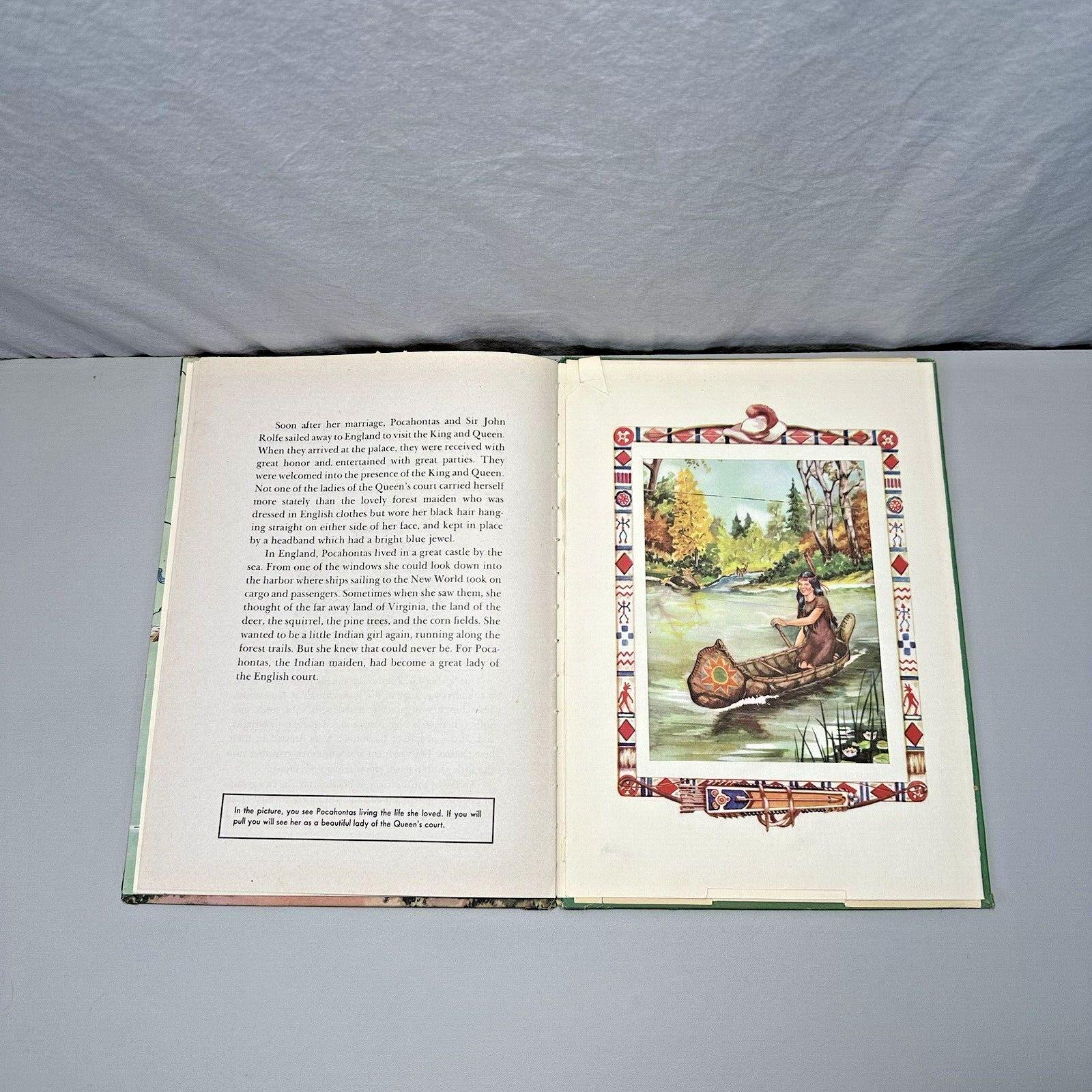 The Story of Pocahontas by Mabel Cobb and Claude Allen Lewis 1945 First ...