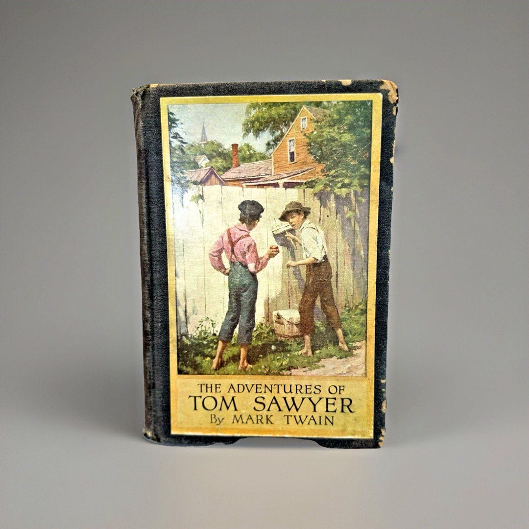 The Adventures of Tom Sawyer by Mark Twain 1917, Illustrated by Worth ...