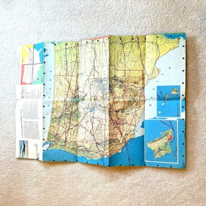 1958 Maps Postcards Travel Lot San Francisco and Sacramento California ...