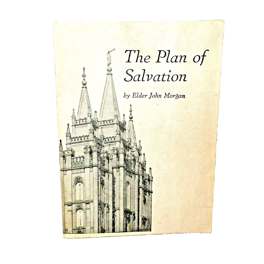 The Plan of Salvation by Elder John Morgan Vintage Booklet Mormon ...