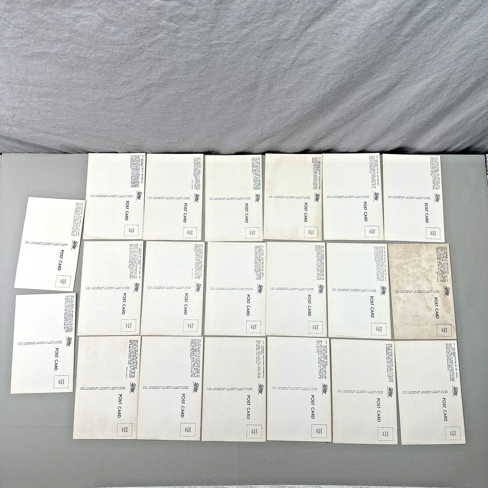 1958 Maps Postcards Travel Lot San Francisco and Sacramento California ...