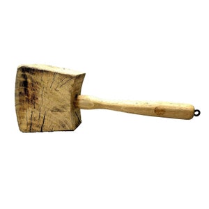 Curved deals Head Wood Mallet