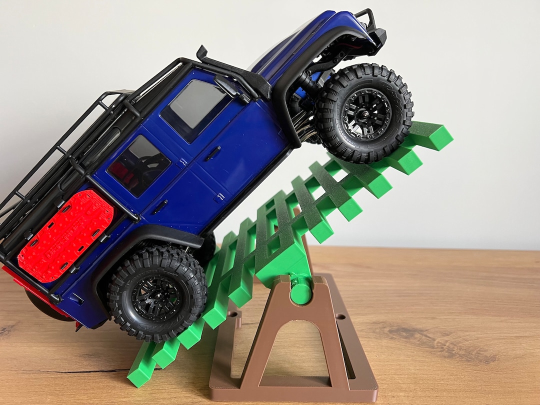 1/24th 1/18th Rocker Seesaw Obstacle Course Feature - RC Crawler Scale ...