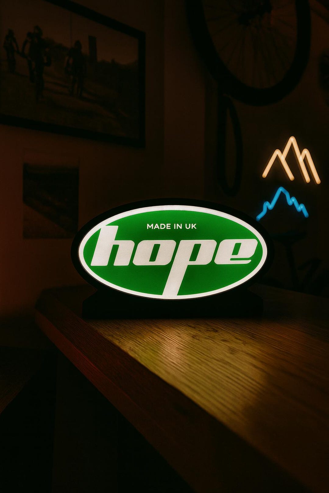 Hope Cycling Logo Light Box – 3D Printed LED Bike Decor - Etsy
