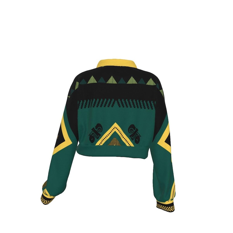 Wah Gwan Crop Top With Half Zipper - Can Request a Different Island ...