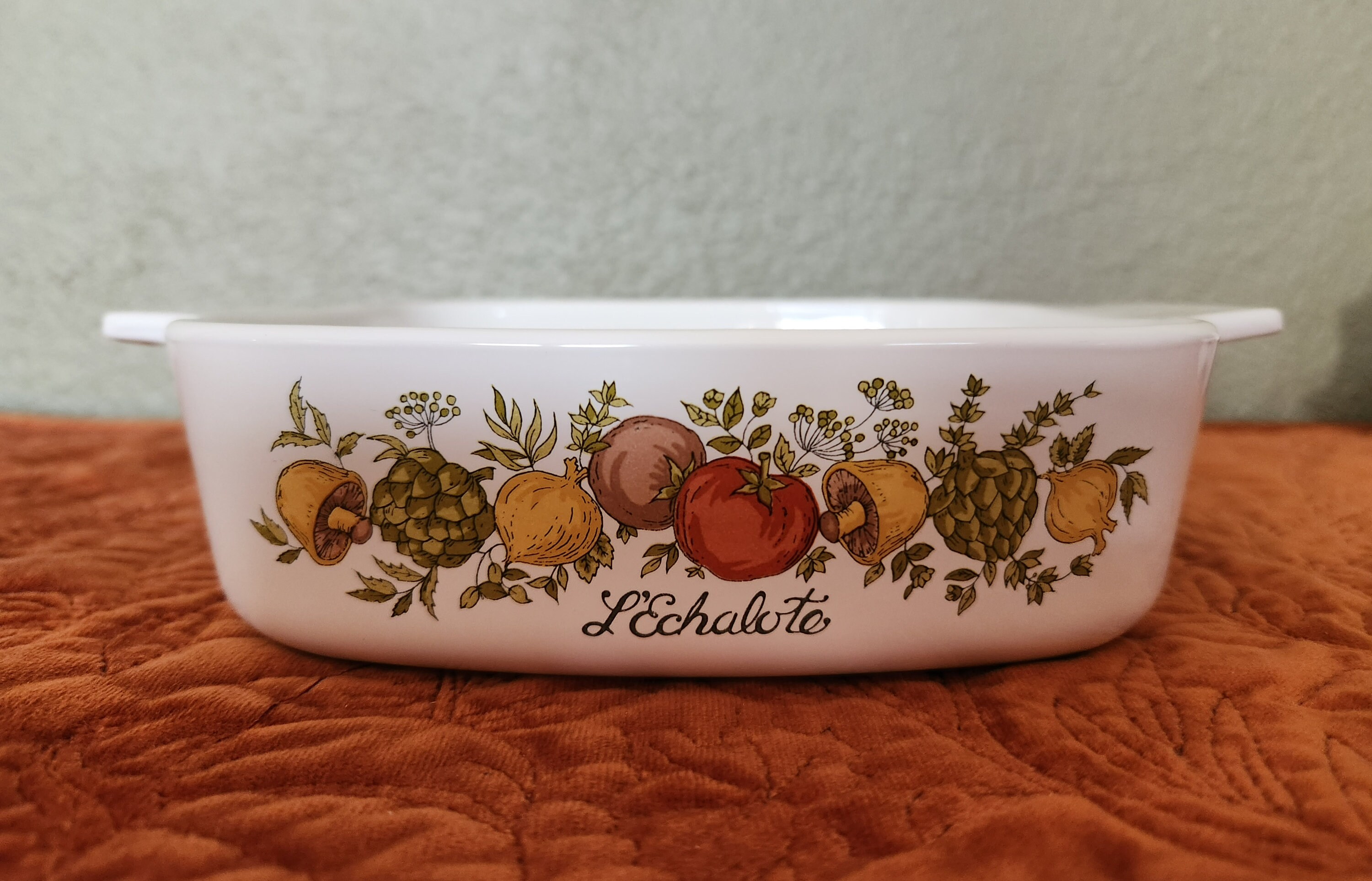 RARE Vintage Corning Ware A-1-B Spice of Life L'echalote 1 Liter ...
