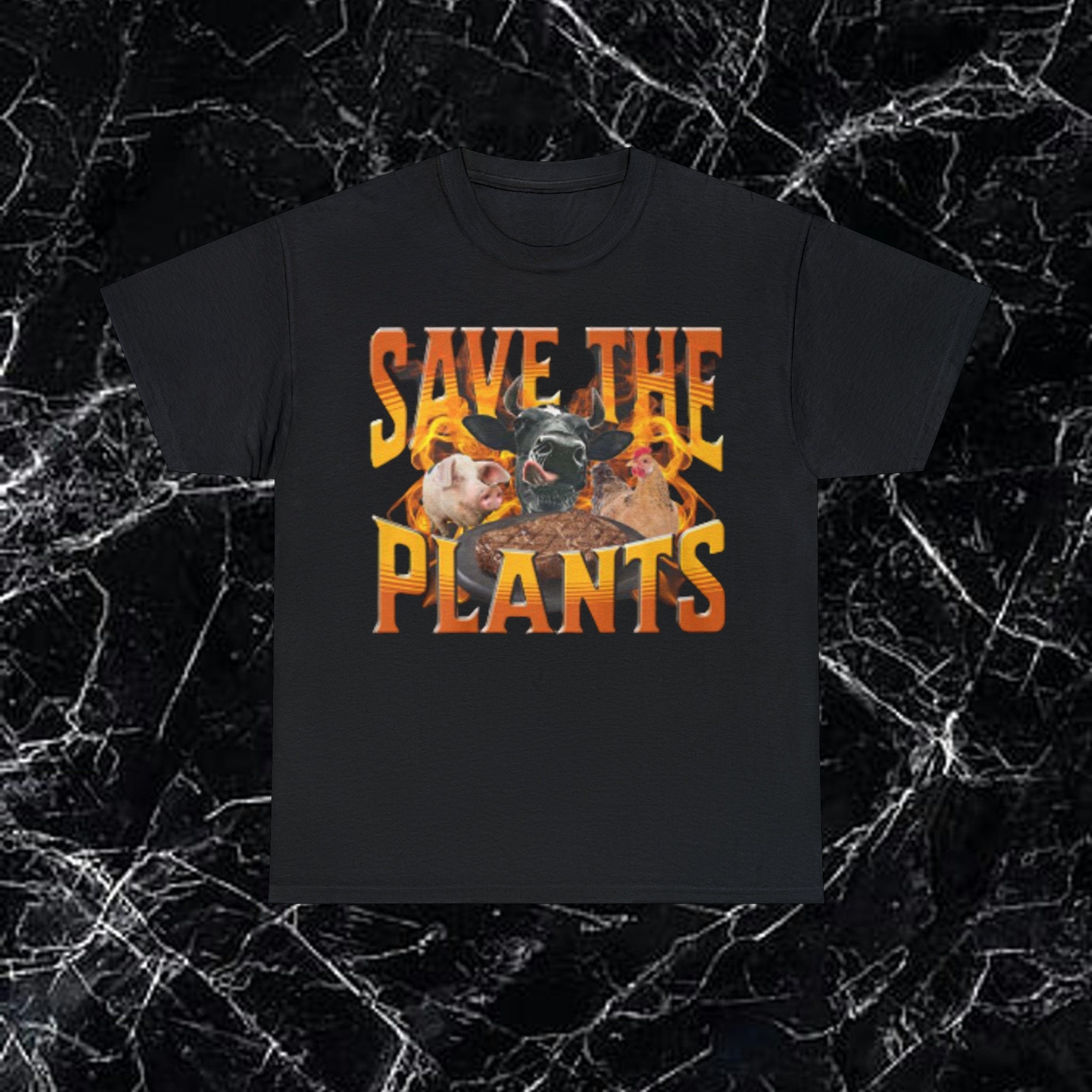 Save the Plants Meme T-shirt Funny T-shirt Unisex Heavy Cotton Tee - Etsy