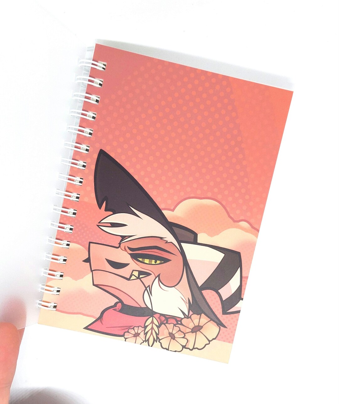 Helluva Boss Striker A6 Ringbound Notepad A6 Lined Paper - Etsy