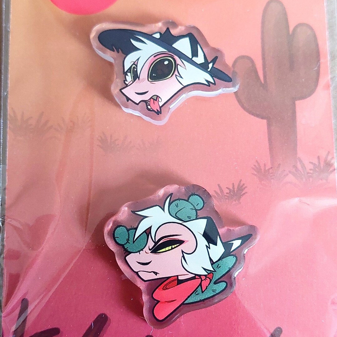 Acrylic Pins - Helluva Boss Striker (1.5 Inches) - Etsy