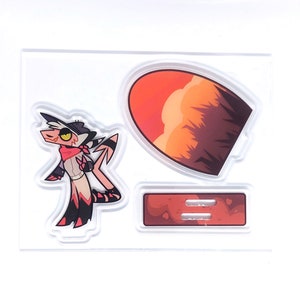 Mini-Standee Helluva Boss Desert Striker persona de pie acrílica con ...