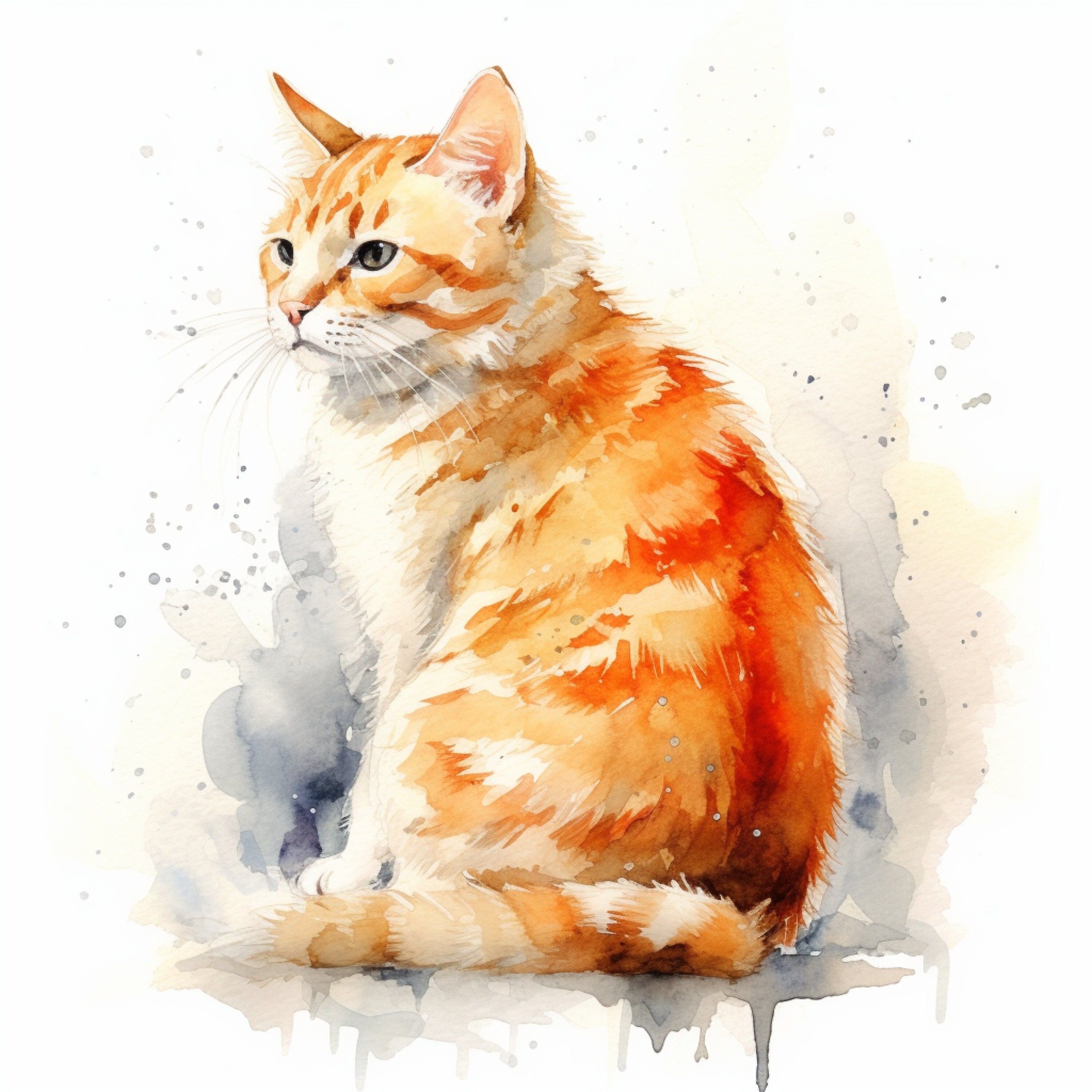 Assorted Cat Clipart Pack 12 High Quality PNG Digital Planner, Junk ...