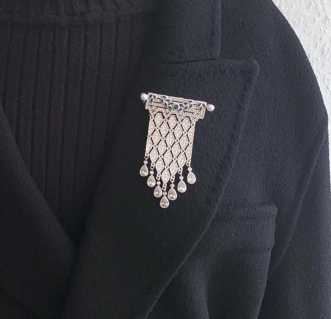 Shiny Pin Brooches Rare Find Simple Accessories Brosche Weddings Party ...