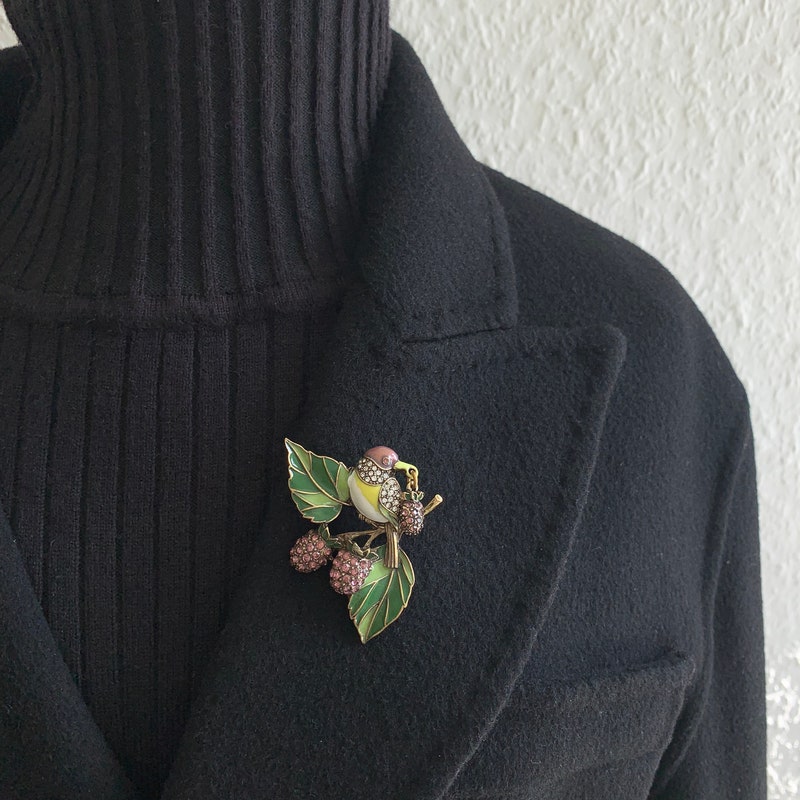 Squirrel Brooch - Etsy