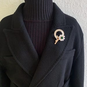 Elegant Flower Shiny Brooches Cute Brooch Party Colour Pins Jewellery ...