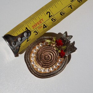 Baroque Style Hat Classic Badges Brooches Vintage Palace Retro Metal ...