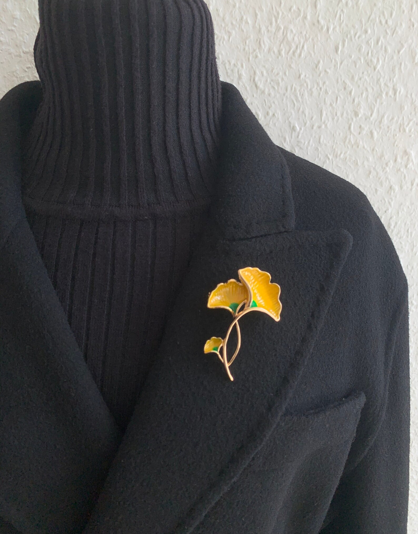 Ginkgo Leaves Pin Women's Pins and Brooches Fashion Brooch Weddings ...