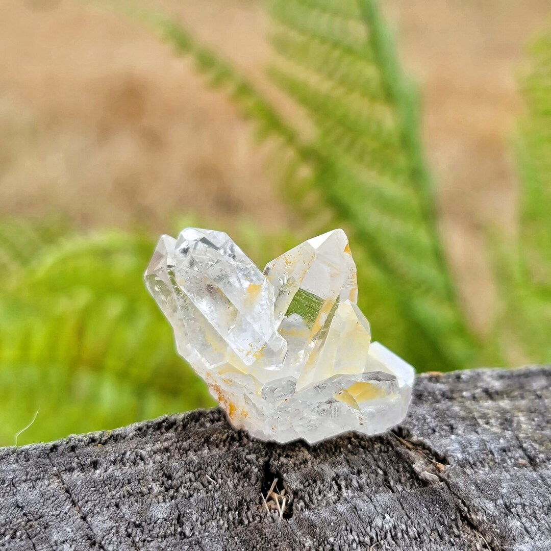 Mini Quartz Cluster, Miniature Crystal, Raw Clear Quartz, Quartz ...