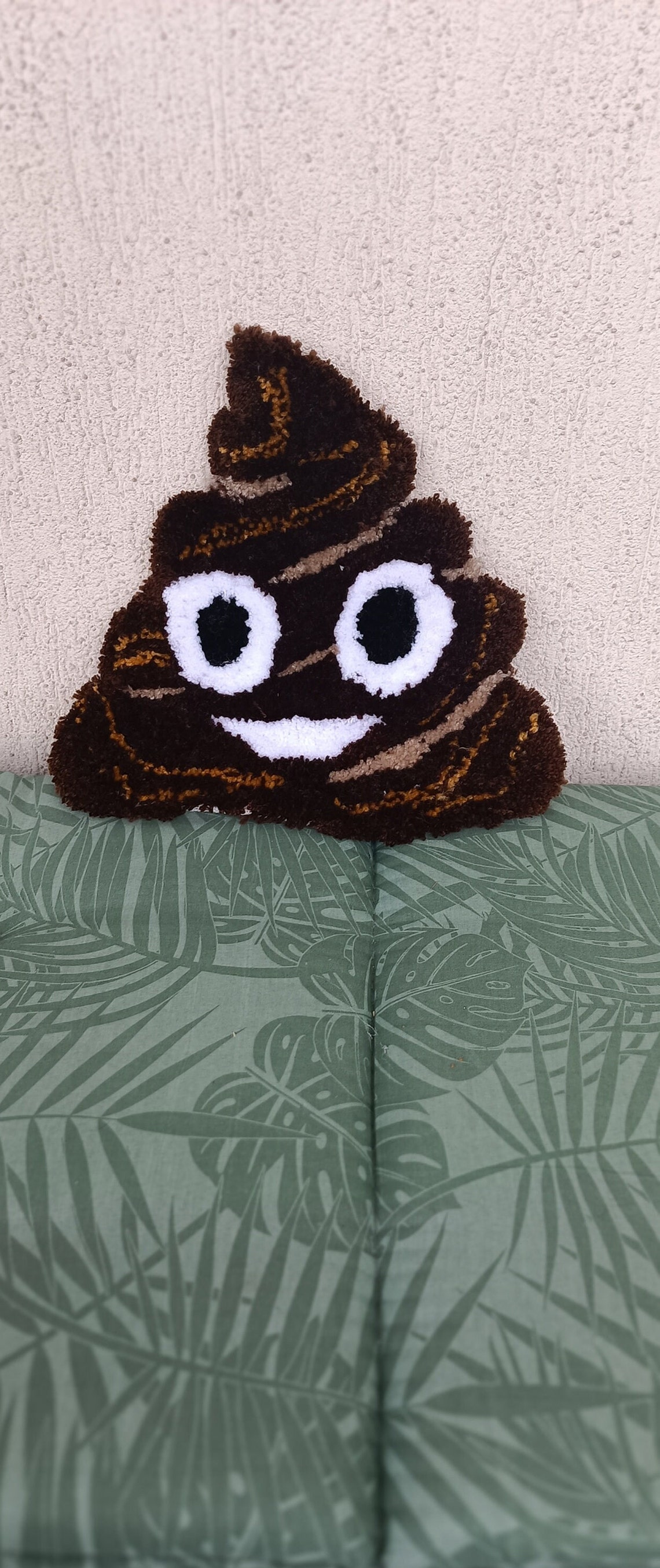 Poop Emoji, Poop Toy, Tufting Poop Emoji Wall Hanging Accessoaires - Etsy