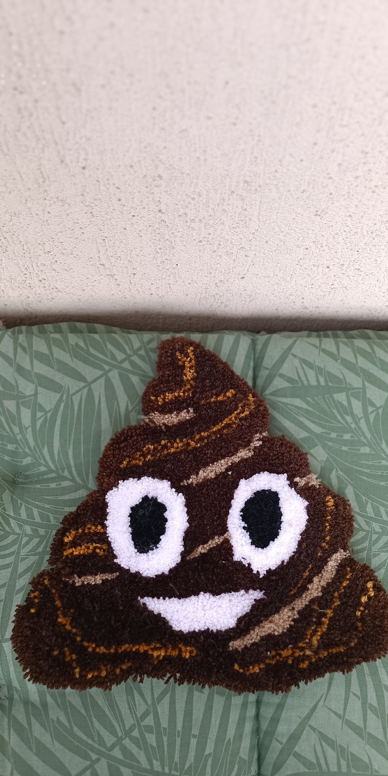 Poop Emoji, Poop Toy, Tufting Poop Emoji Wall Hanging Accessoaires - Etsy