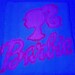 Barbie Rug, Tufting Barbie Logo Mat, Tufting Carpet, Barbie, 6060cm - Etsy