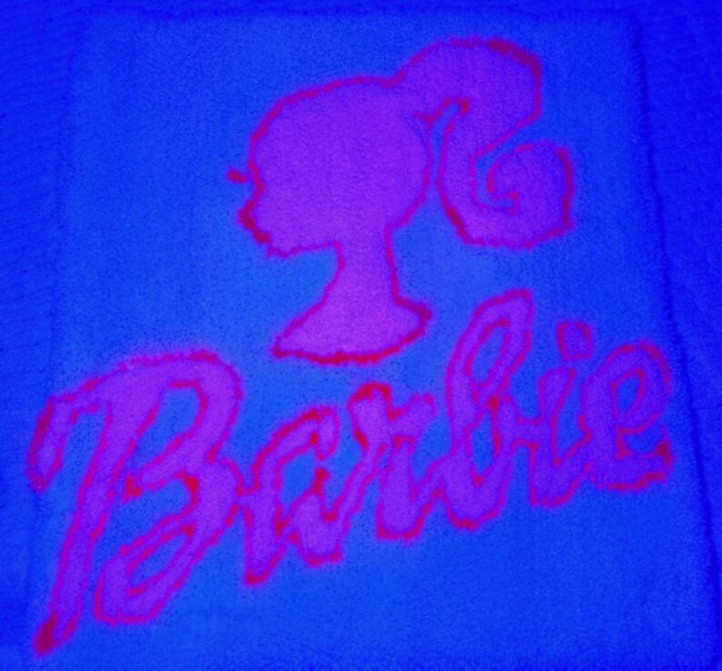 Barbie Rug, Tufting Barbie Logo Mat, Tufting Carpet, Barbie, 6060cm - Etsy