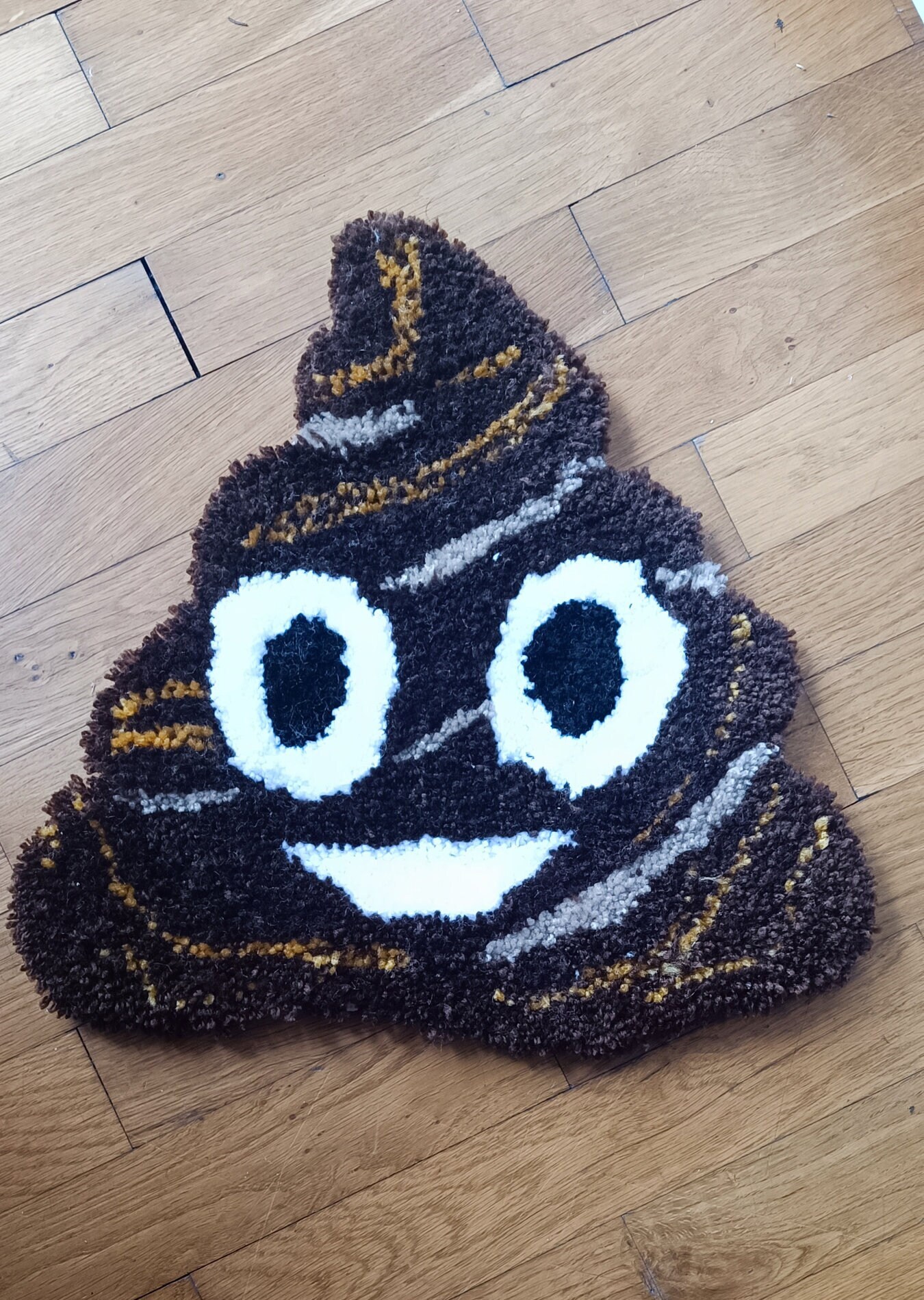 Poop Emoji, Poop Toy, Tufting Poop Emoji Wall Hanging Accessoaires - Etsy