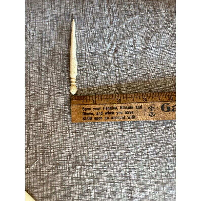 Antique Sewing Tool Awl Bodkin Threader Needlework Lace Making Tool ...