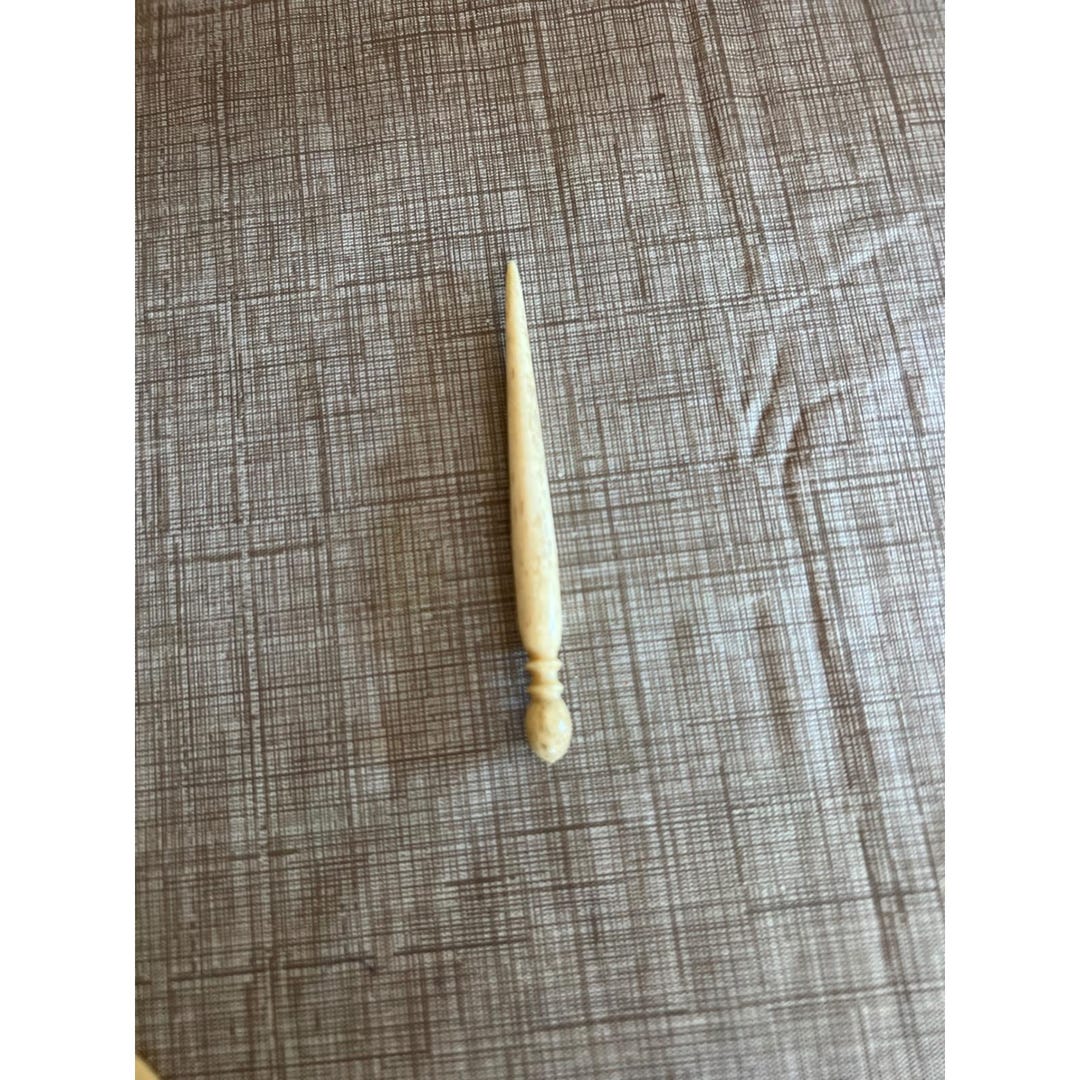 Antique Sewing Tool Awl Bodkin Threader Needlework Lace Making Tool ...
