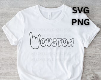 Houston SVG, Houston Digital Download, Cut File, Space City, Htown - Etsy