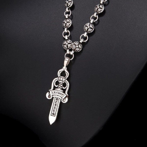 Chrome Sword Chain - Etsy