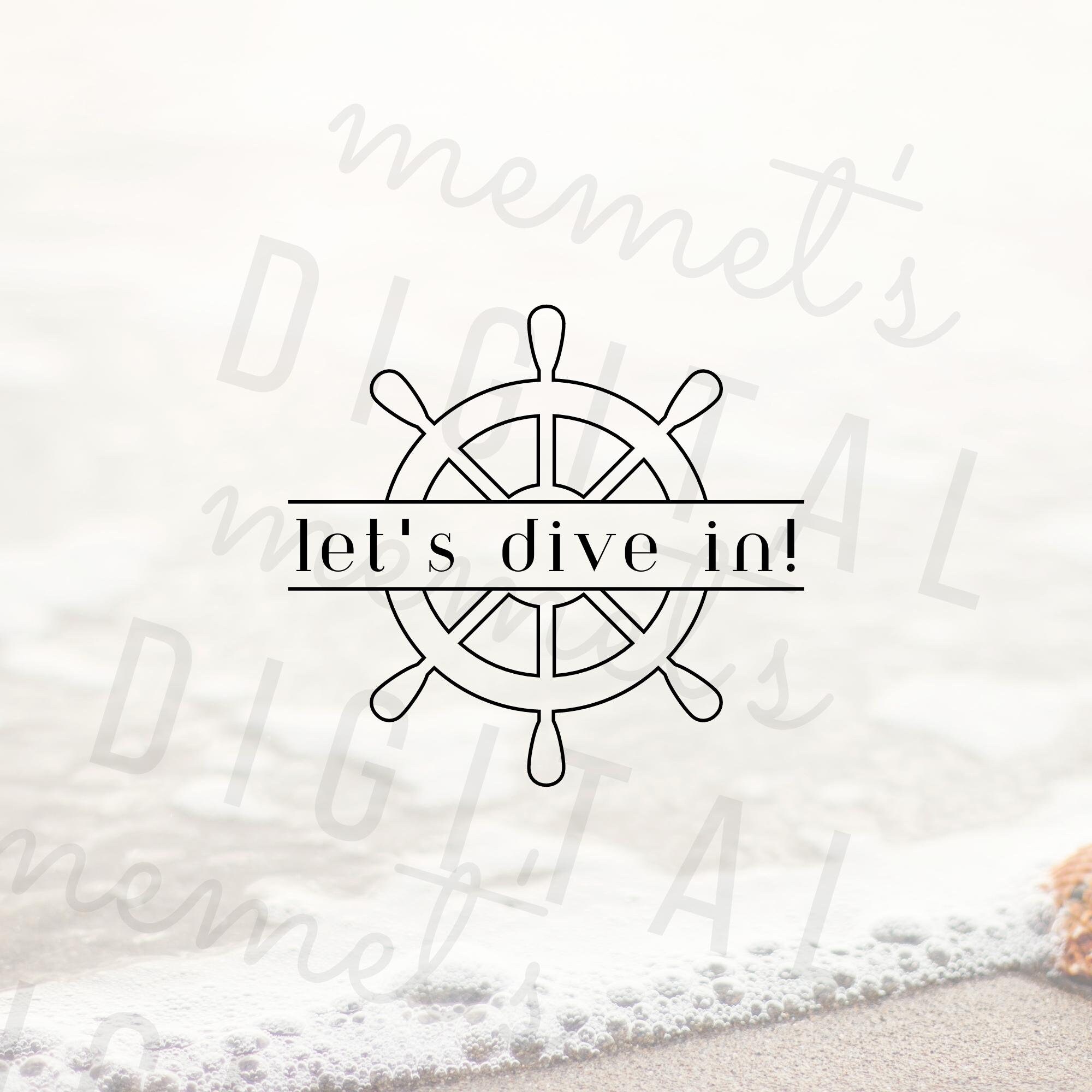 Nautical SVG Boat SVG Anchor and Rudder SVG Sailing Ship Decor - Etsy