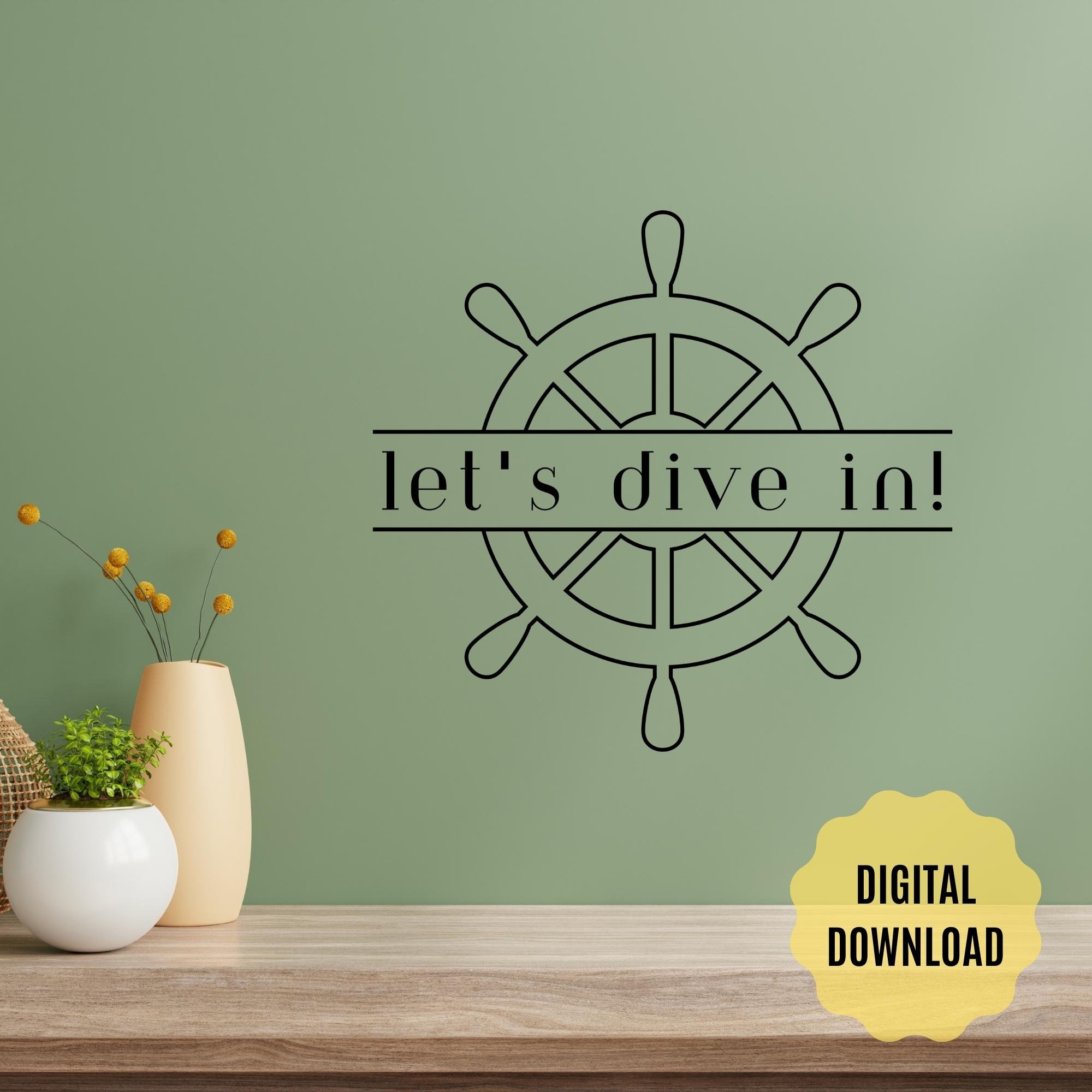 Nautical SVG Boat SVG Anchor and Rudder SVG Sailing Ship Decor - Etsy