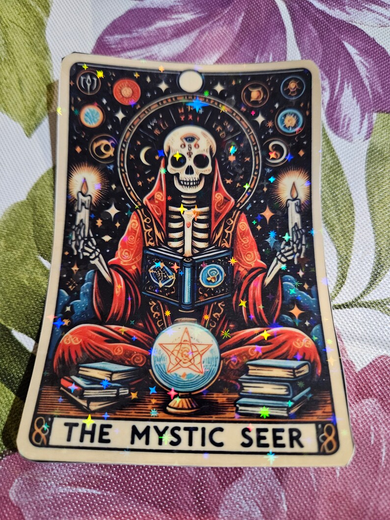 Holographic Mystic Seer Sticker - Etsy