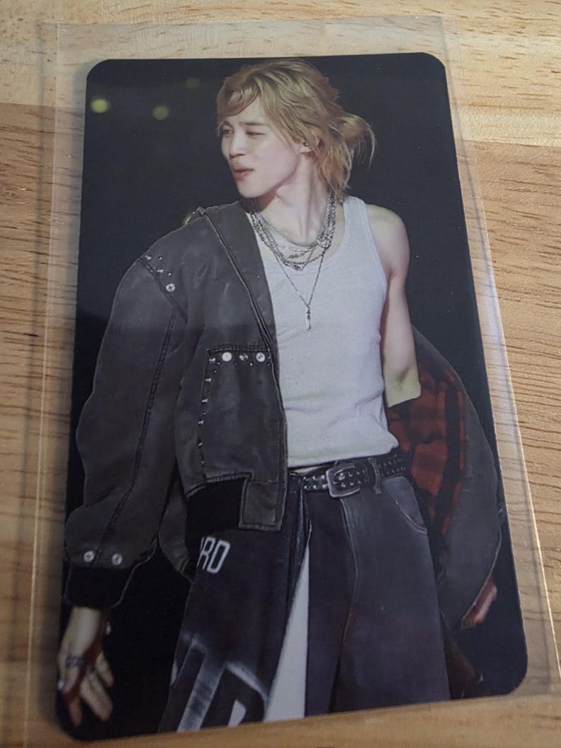 Jimin, BTS Arirang Tour Fan Made Glossy K-pop Photo Cards - Etsy Canada