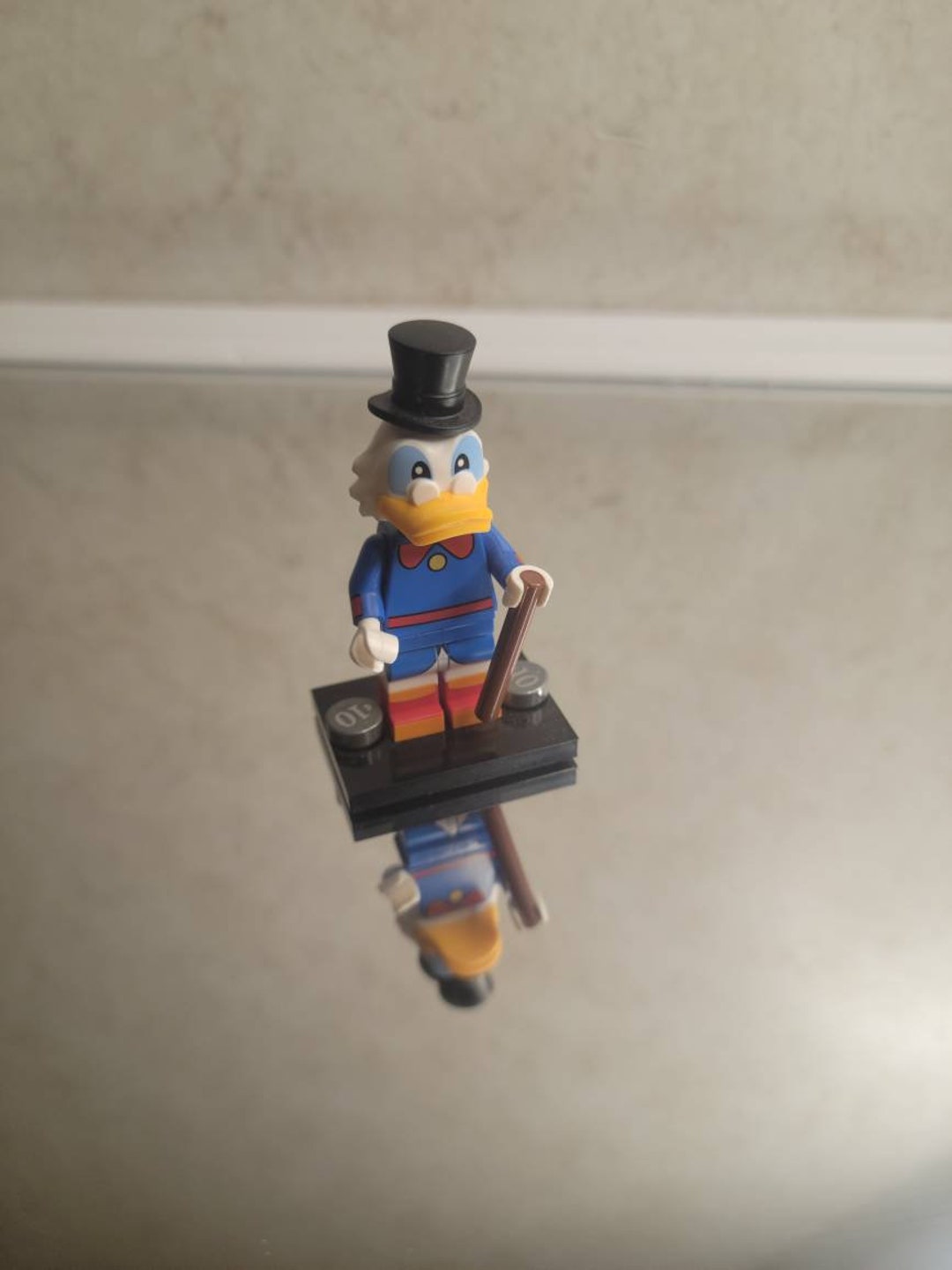 Scrooge Mcduck Lego Minifigure - Etsy