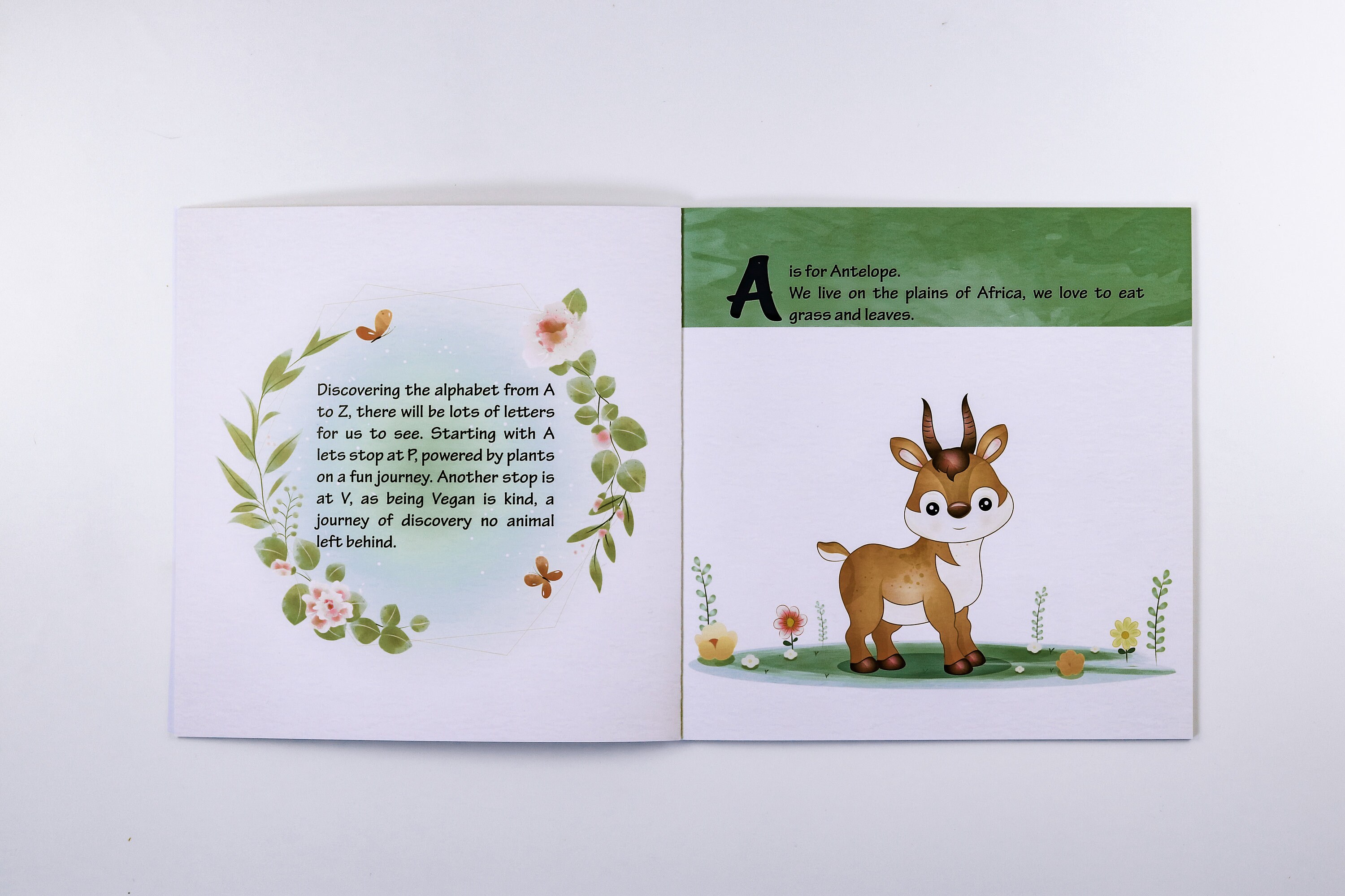 Learn Your Abc's With Our Alphabet Book of Plant Powered Animals for ...