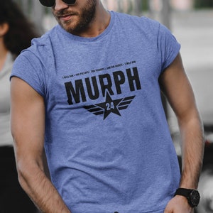 MURPH 24 Tshirt, Hero WOD Tshirt, Memorial Day, Hero Workout, Gym ...