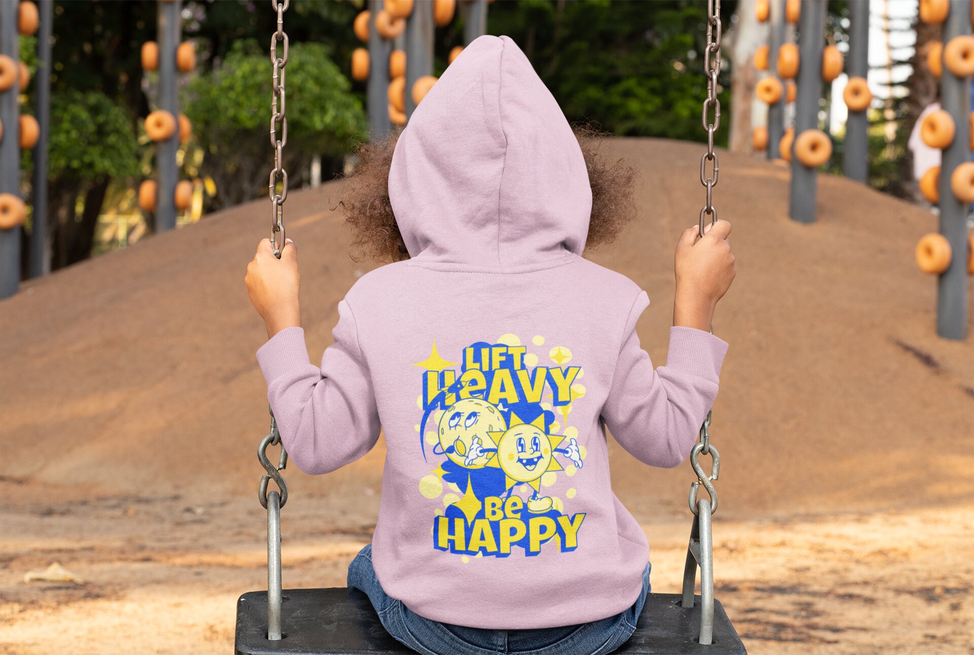 Lift Heavy Be Happy Hoodie, Gym Pump Cover, Gym Lover Gift ...