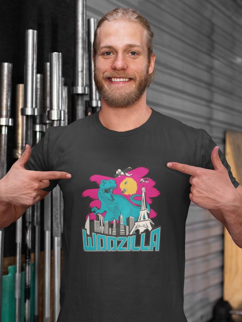 WODZILLA Tshirt, Crossfit Tshirt, Competition Team Tee, Trainer Gift ...