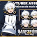 Pngtuber - Humanoid Music Boy | 5 Expressions | Male | Premade | Robot ...