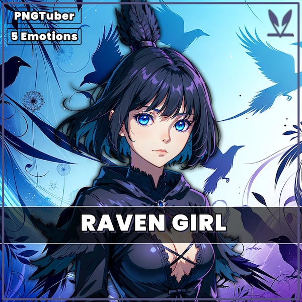 Raven Vtuber Model - Etsy