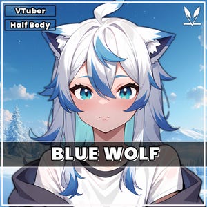 Ready to Use Vtuber, Wolf Pup Boy - Premade & Presetup Model Ready for ...