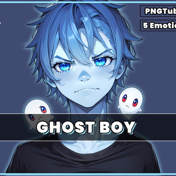 Ghost Vtuber Model - Etsy
