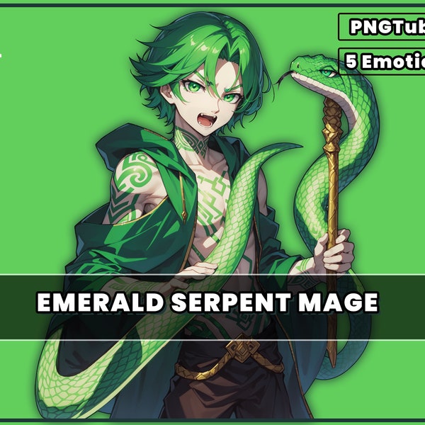 Serpent Pngtuber - Etsy