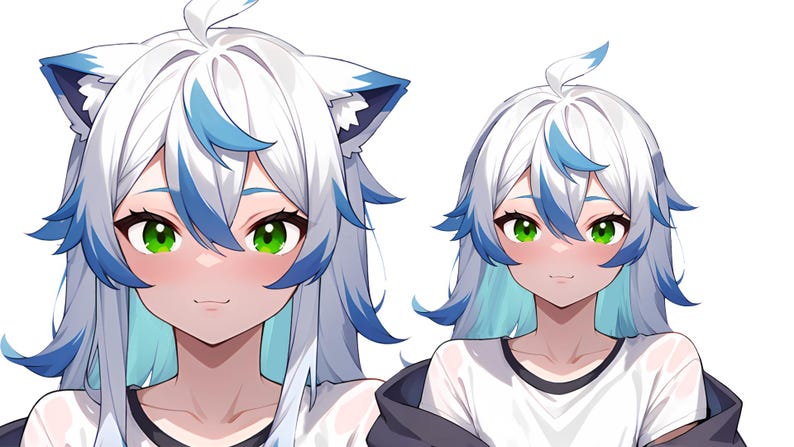 Ready to Use Vtuber, Wolf Pup Boy - Premade & Presetup Model Ready for ...