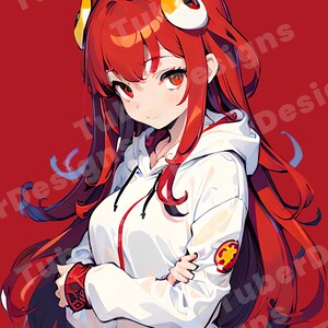 Pngtuber - Cute Octopus Girl | 4 Expressions | Animal Model | Streamer ...